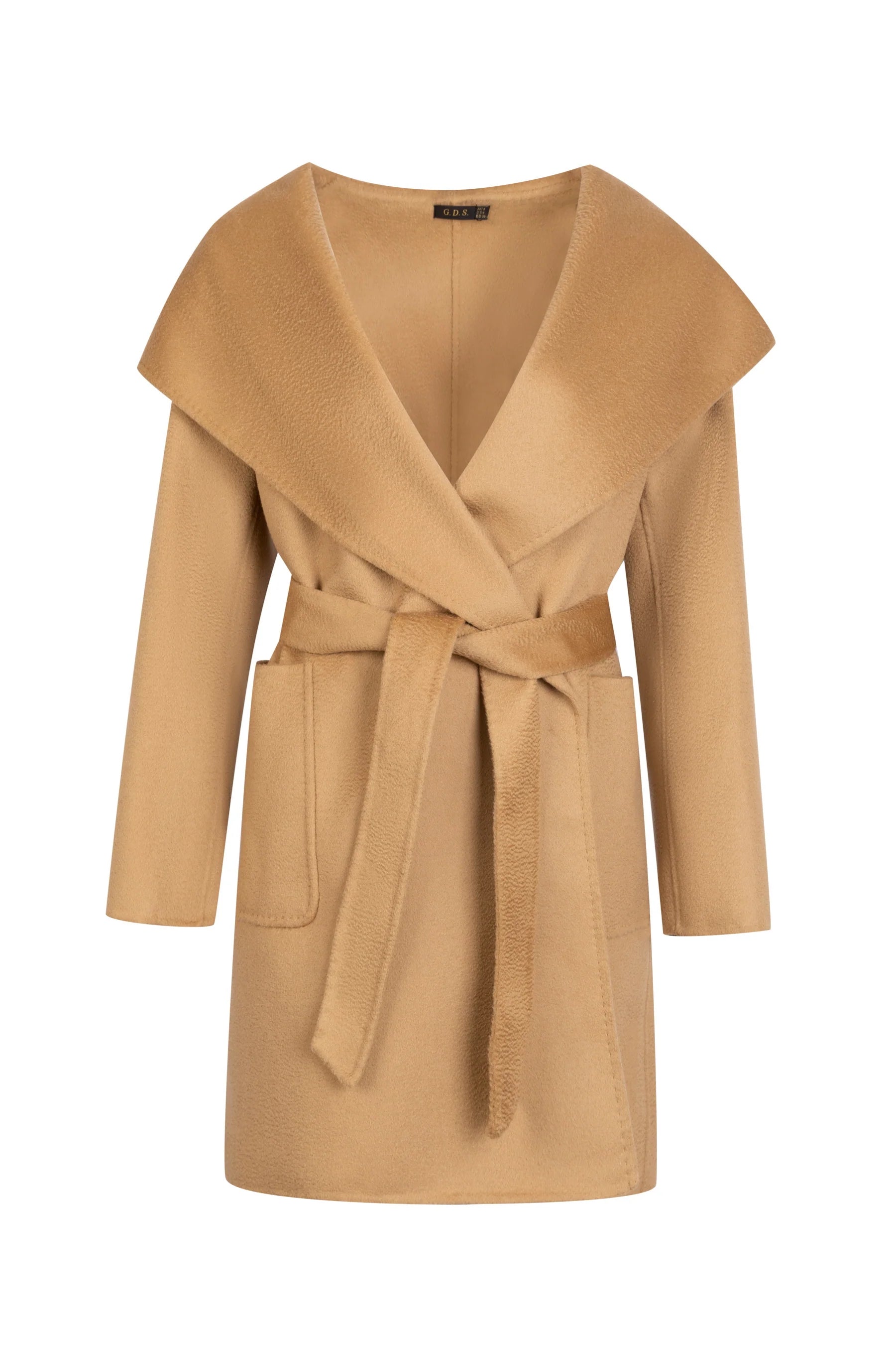 Eira Merino Belted Short Hooded Coat – Fancy on Ferguson Online
